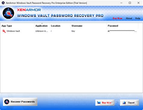 windows vault password recovery pro download free 3 0 0 1 softpedia