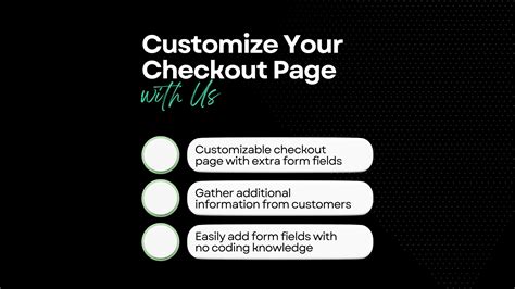 Checkout Custom Fields By Akia Gather More Info Streamline Checkout