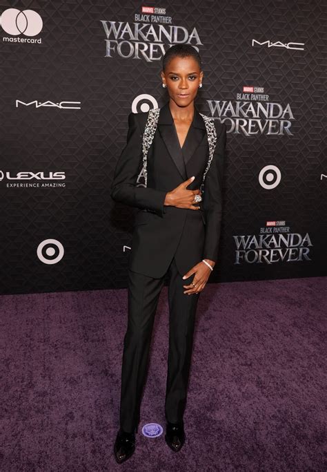 Letitia Wright at the 'Black Panther: Wakanda Forever' premiere - Photos on Movie'n'co