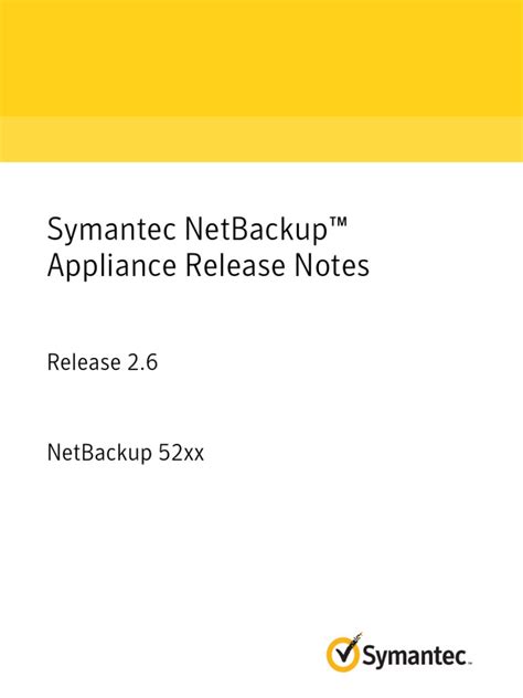 Netbackup Appliance 26 Release Notes Pdf Shell Computing Command Line Interface