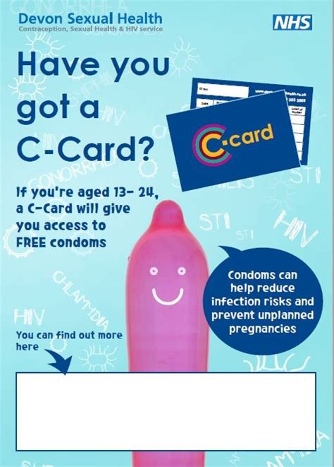 C Card Venue Information Resources Devon Sexual Health