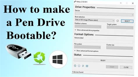 How to make a Pen Drive bootable पन डरइव क Bootable कस बनए