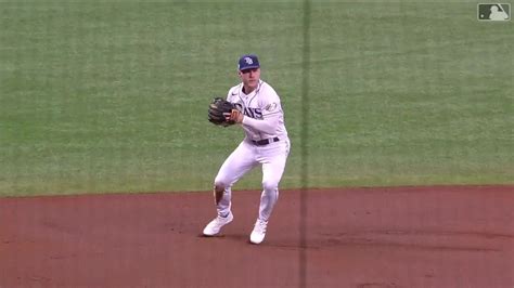Taylor Walls Makes A Smooth Play Play To End The 2nd 07202023 Tampa Bay Rays