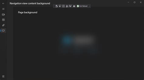 navigationview content background · issue 6018 · microsoft microsoft