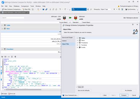 DbForge Schema Compare For MySQL Download