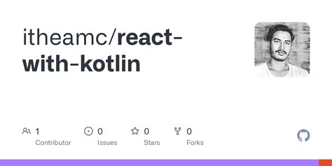 GitHub Itheamc React With Kotlin
