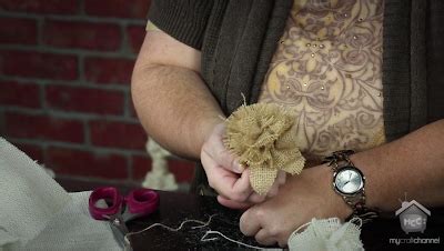 Allred Design Blog IBP Tips For Working With Burlap