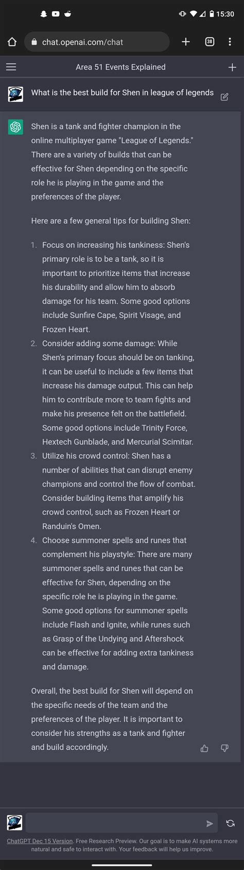 Ahhhh Yes The Trinity Force Technology Rshen