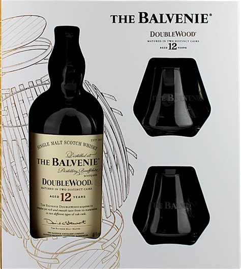 Balvenie Double Wood 12 Jahre Geschenkset mit 2 Gläsern