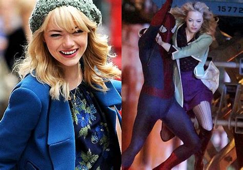 Emma Stone Injured On Sets Of The Amazing Spiderman 2 Hollywood News
