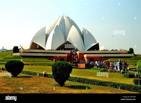 The Lotus Temple A Bahai House Of Worship New Delhi Delhi India