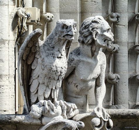 Notre Dame Gargoyles Statue Art