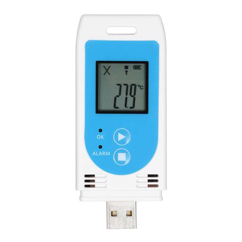 usb temperature humidity data logger ravi scientific industries