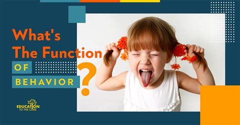 what s the function of behavior education to the core