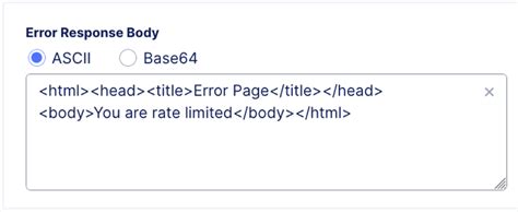 what is the custom error response feature f5 distributed cloud services