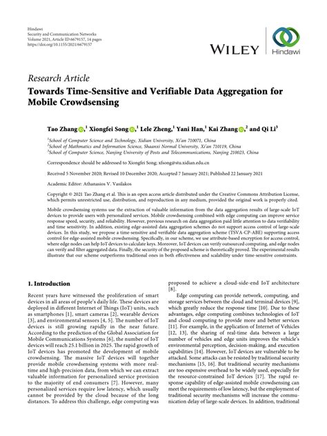Pdf Towards Time Sensitive And Verifiable Data Aggregation For Mobile Crowdsensing