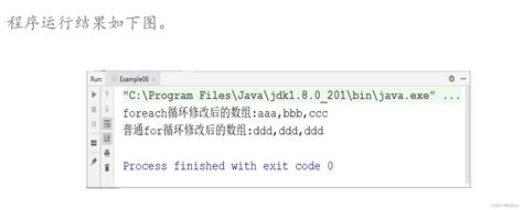 Java Foreach循环javaforeach循环遍历数组 Csdn博客