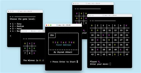 github zea17 tictactoe terminal tictactoe with crazy hard ai