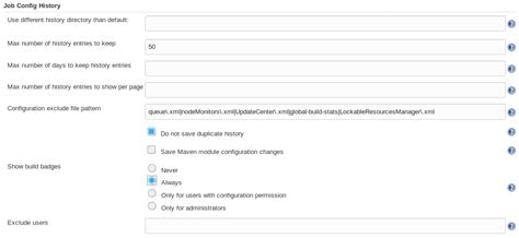 Jenkins Jobconfighistory Plugin