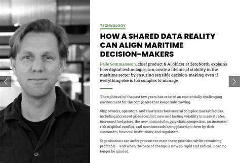 How A Shared Data Reality Can Align Maritime Decision Makers Ship