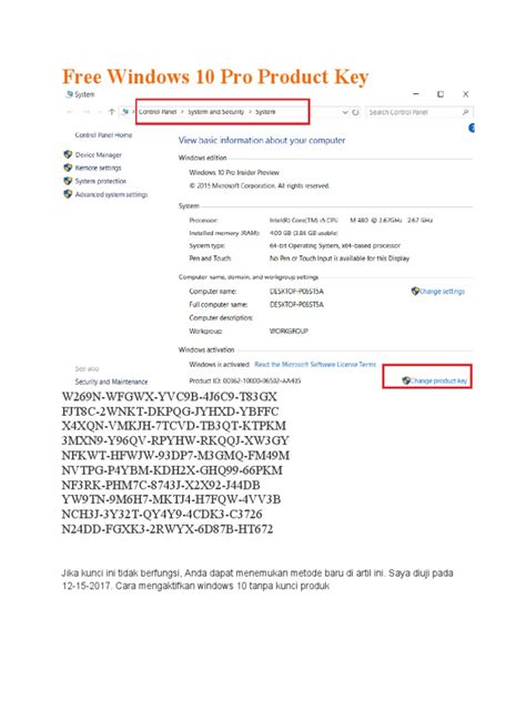 Khám Phá Windows 10 Pro Product Key Phương Pháp Tối Ưu Cho Kích Hoạt