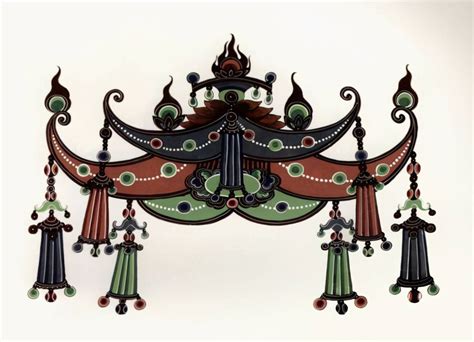 敦煌壁画历代华盖图案集 搜狐大视野 搜狐新闻