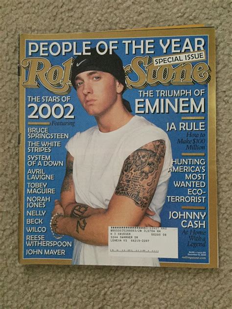 Rolling Stone Magazine Eminem Covers 899900 911 927 Redacted