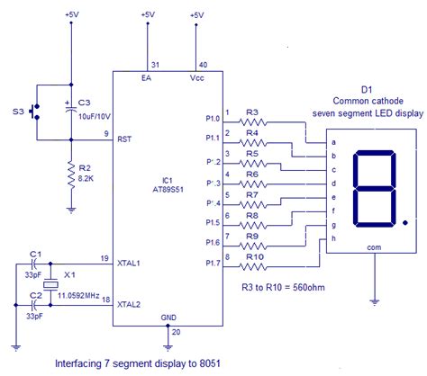 Seven Segment Display Interfacing With Nodemcu Gemlabs Embedded