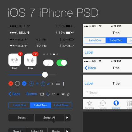 Ios 7 Text Interface