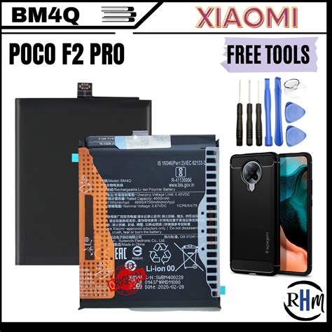 Xiaomi Poco F Pro Battery Model Bm Q Mah Free Tools Shopee Philippines
