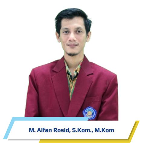 M Alfan Rosid S Kom M Kom