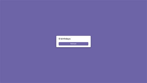 Birthday Reminder App Using React