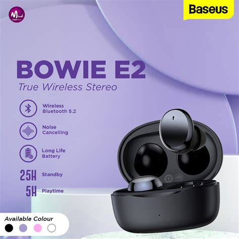 Jual Baseus Tws Bowie E2 Earbuds Shopee Indonesia