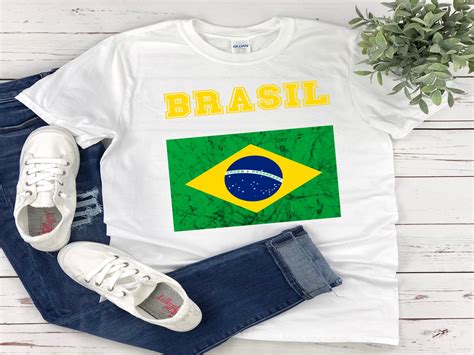 Brazil Flag Shirt Brazillian Flag Shirt Brazillian Pride Shirt