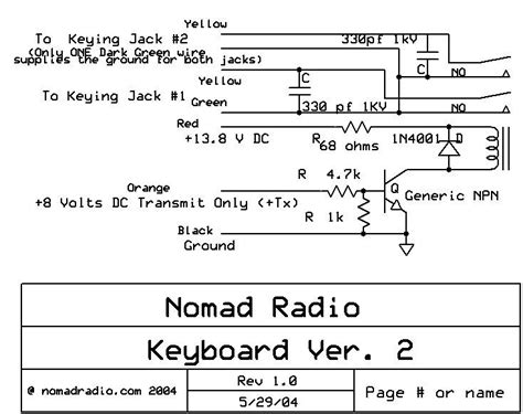 External Linear Amplifier Keying Relay For 10 Meter Base Transceivers
