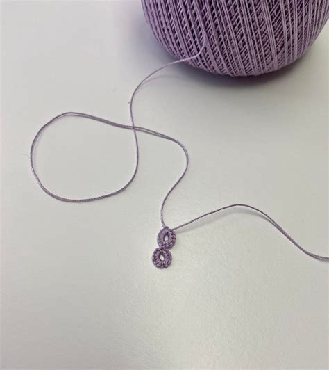 Tutorial On Making A Split Ring In Needle Tatting Needlesnbeadsnsweetascanbe