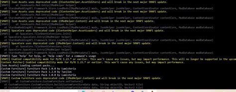 Stardew Wont Run My Blackberry Farm Mod Ther Isnt An Error With The Mod Itself But This