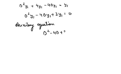 Solved Solve The Linear System Of Differential Equations For Y1t And