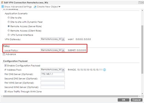 How To Send All Traffic To The IPSec Tunnel With IPSec VPN Client Zyxel Community