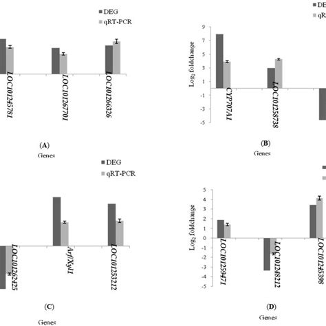 Quantitative Real Time Pcr Validation Of Differential Expression Genes Download Scientific