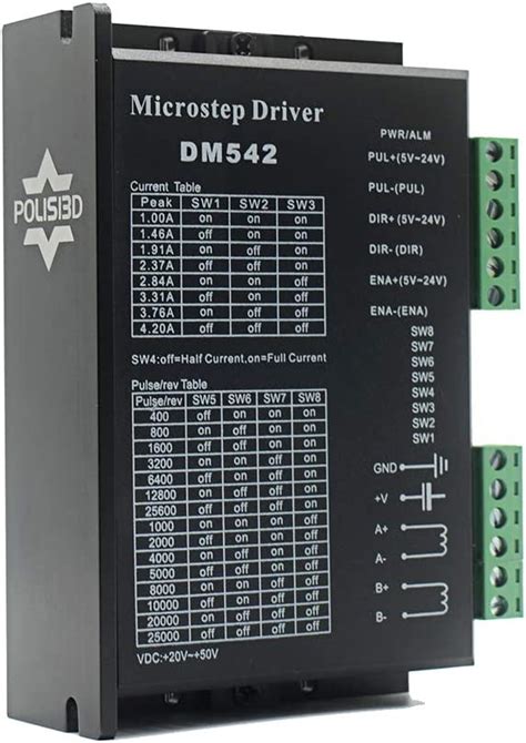 Dm542 Microstep Driver Arduino Shop Dm542 Microstep Driver Arduino Shop