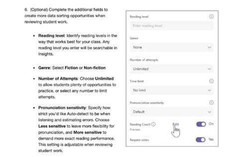 reading coach with reading progress in microsoft teams eklavyaparv