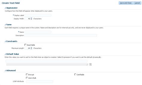 Configuring Custom Attributes