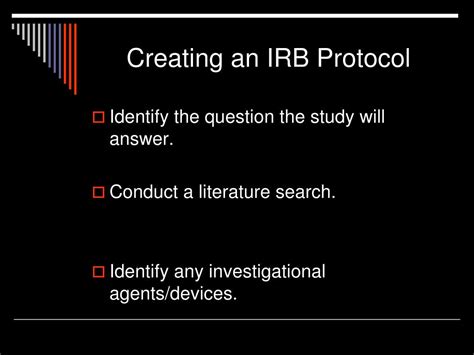 Ppt Writing An Irb Protocol Powerpoint Presentation Free Download Id 4641934