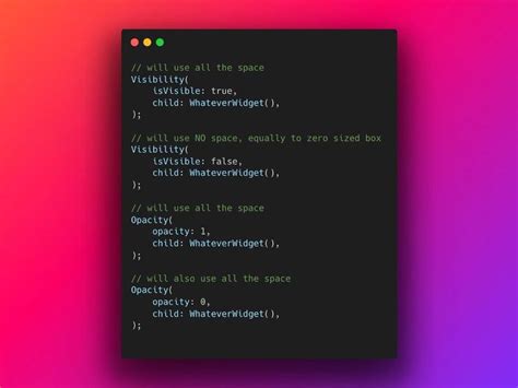 What Is Opacity And Visibility In Flutter Imtiaz Ahmad Posted On