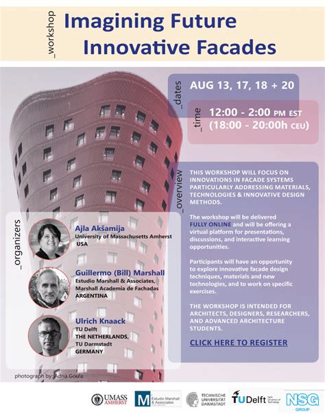 workshop imagining future innovative facades facadeworld