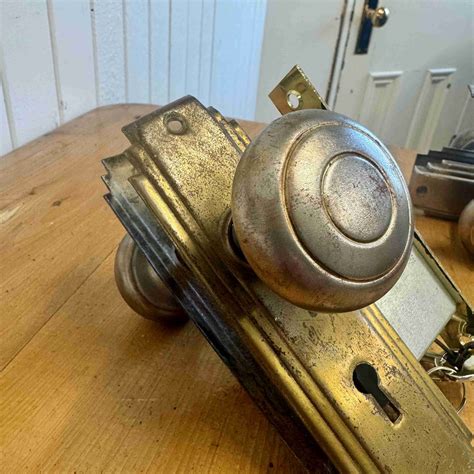 Complete Art Deco Passage Set Historic House Salvage