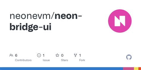 Github Neonevmneon Bridge Ui