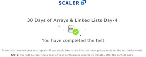 yashwanth ps on linkedin 30daysofarraysandlinkedlists scalerdiscord