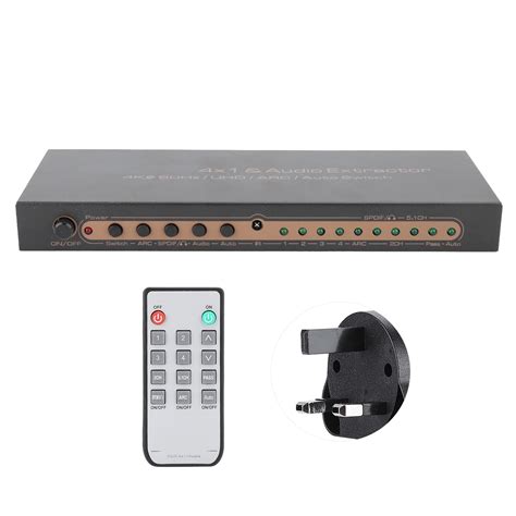 4 Input Splitter For Tv And Power Amp 100 240v Uk Compatible Immersive